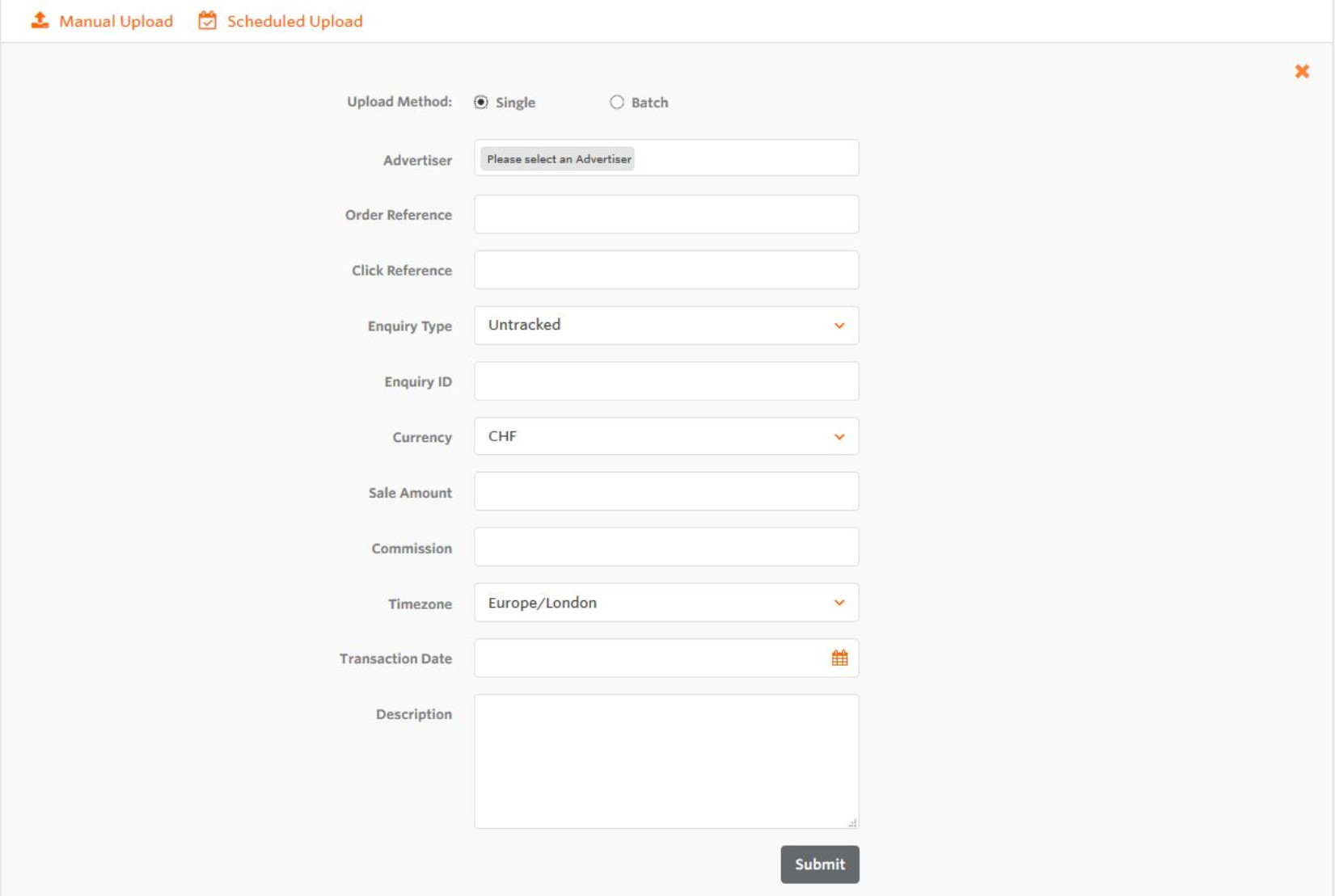 How does the Transaction Queries tool work?