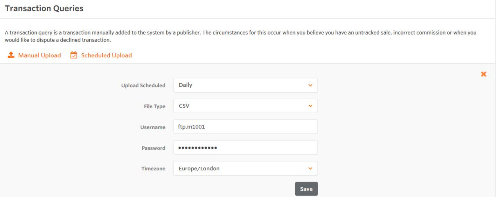 How does the Transaction Queries tool work?